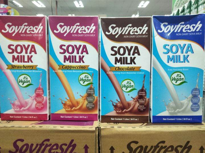 Soyfresh Non-Dairy Vegan Soya Milk 1L | Lazada PH