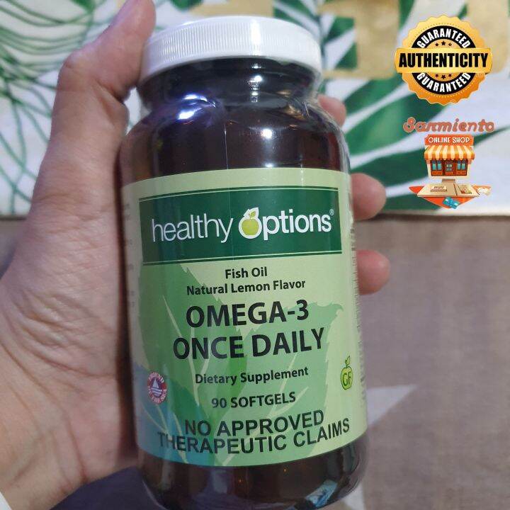 Healthy Options Omega-3 Once Daily 90 Softgels | Lazada PH