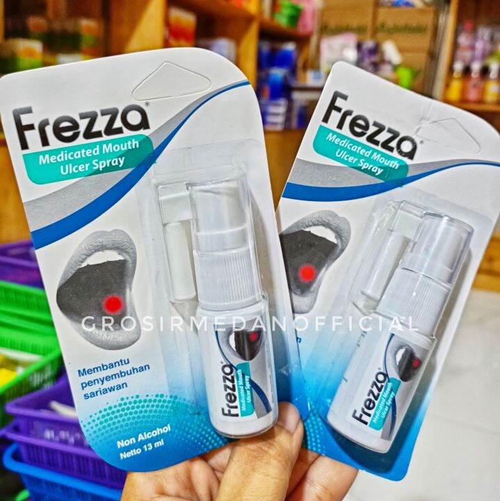 FREZZA OBAT SARIAWAN - FREZA MEDICATED MOUTH ULCER SPRAY | Lazada Indonesia
