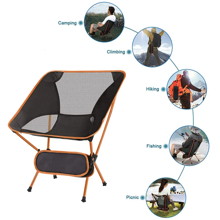 camping chair camping chair camping fishing folding chair Reclining ...