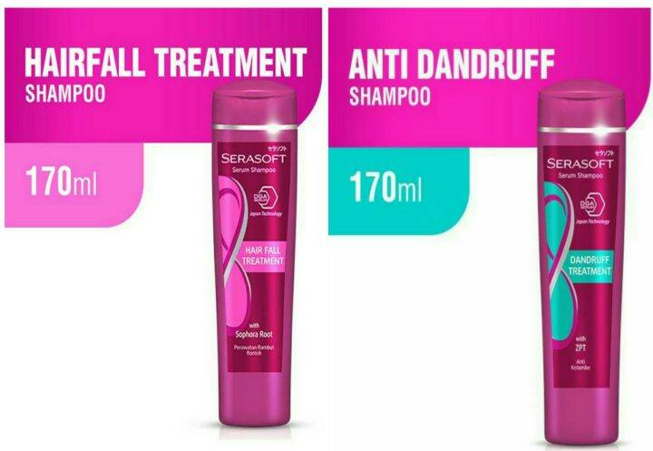 SERASOFT SERUM SHAMPO HAIR FALL TREATMENT 170 ML | Lazada Indonesia