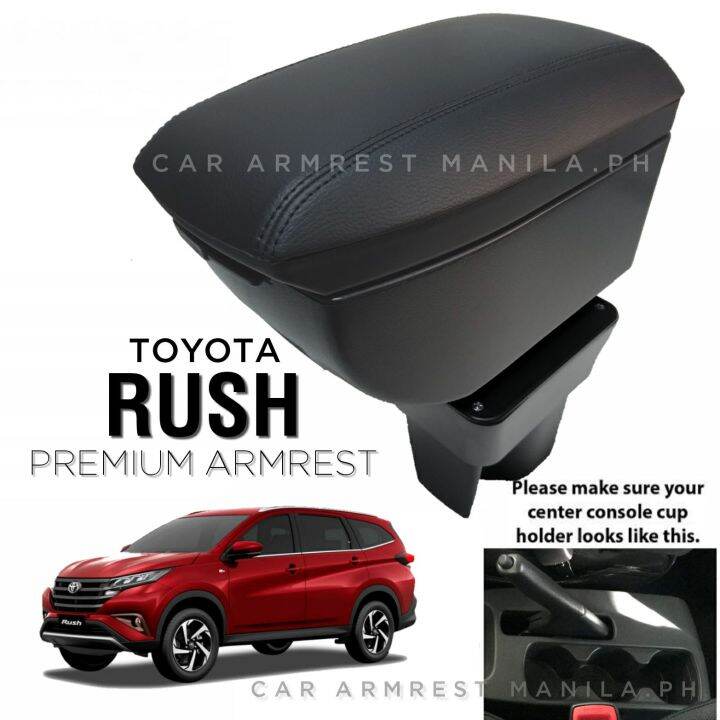 TOYOTA RUSH ARMREST PREMIUM CONSOLE BOX | Lazada PH