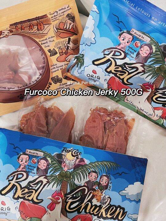 Furcoco Real chicken -Orig HandCut Series for dog 500g | Lazada
