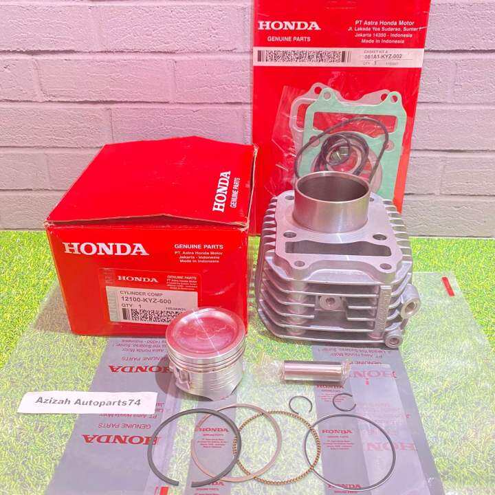 Blok seher set piston+Topset Honda supra x 125 Helm in injeksi Blade ...
