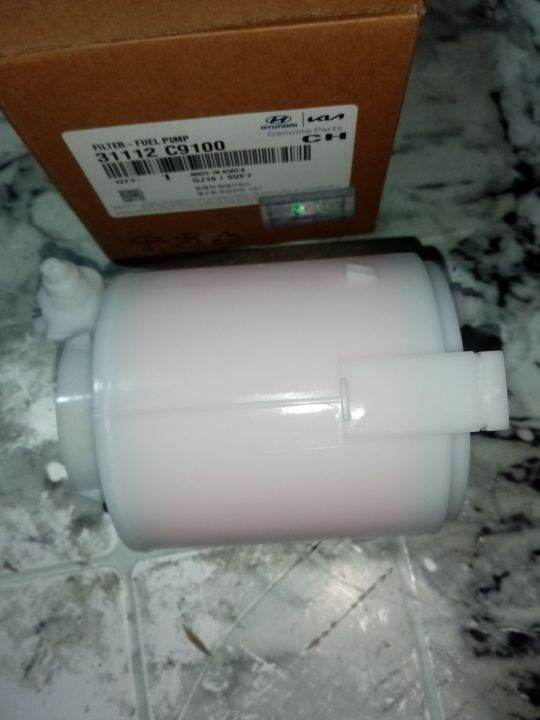 FUEL FILTER GENUINE ORIGINAL FOR KIA RIO 1.4 ENGINE 2014-2017 GASOLINE ...