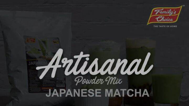 Familys choice Artisanal japanese Matcha powder mix 1Kg for milk tea ...