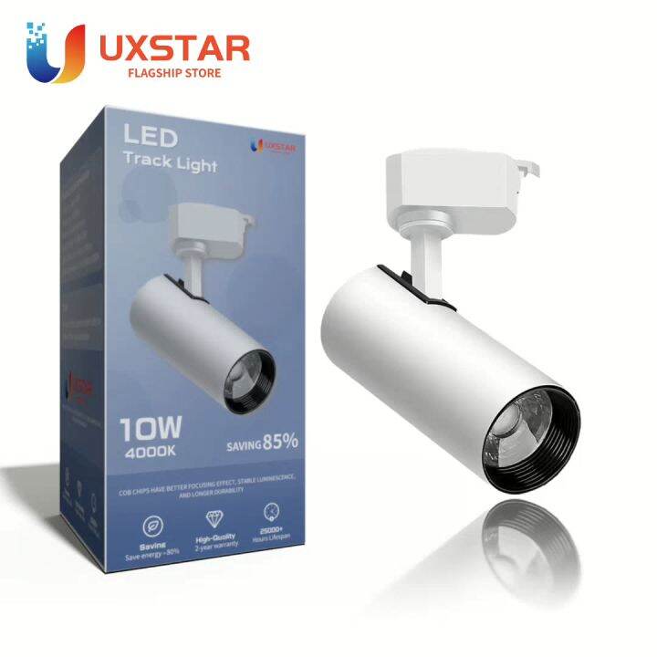 Track Light 10W 20W 30W LED LIGHT 6000K/4000K/3000K COB Spotlight 2 ...