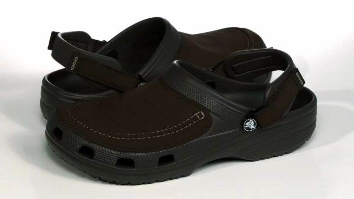 Crocs slippers Platform Men's and women's comfortable sandals Seaside ...