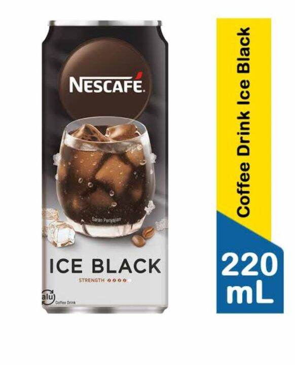 Nescafe ice Black 220 ml | Lazada Indonesia