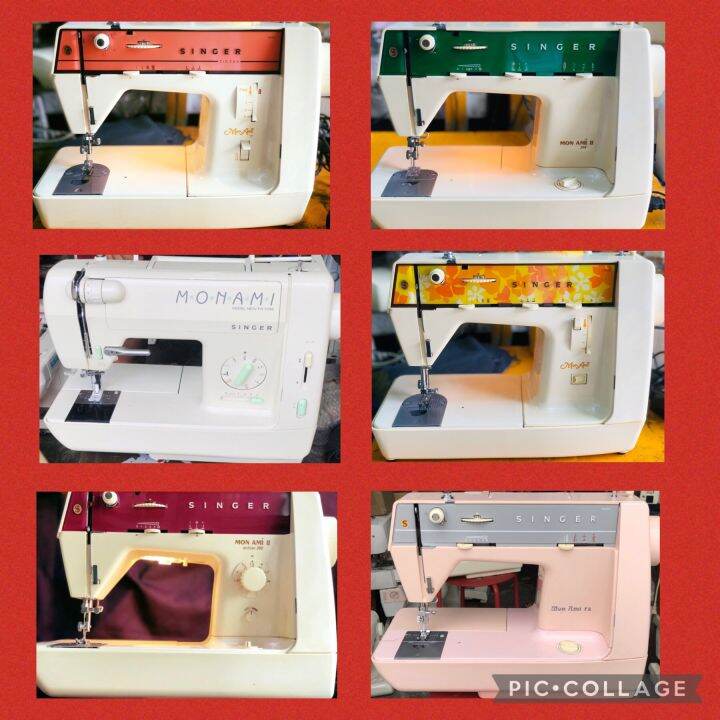 S I N G E R monami sewing machine, heavy duty all kinds of fabric can ...
