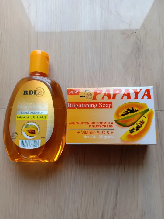 Paket New RDL Toner extra Baby face dan RDL sabun Papaya | Lazada Indonesia