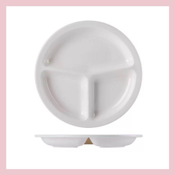 THREE COMPARTMENT PLATE PINGGAN DIET SUKU SUKU SEPARUH | Lazada
