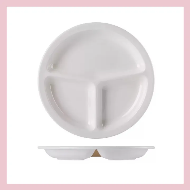 THREE COMPARTMENT PLATE PINGGAN DIET SUKU SUKU SEPARUH | Lazada