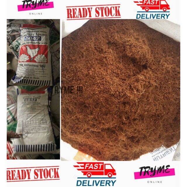 READY STOCK cocopeat guni besar |13kg | sabut kelapa kg | Lazada