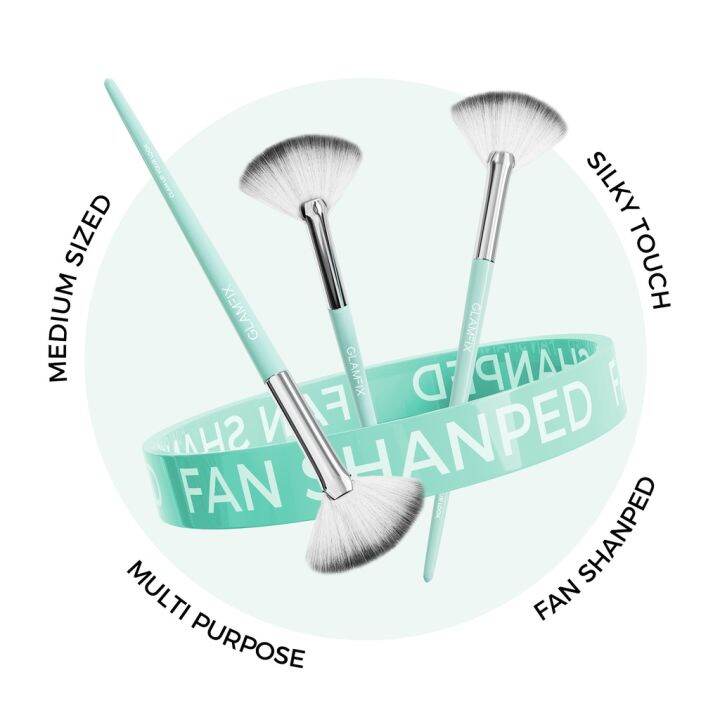 GLAMFIX Flawless Fan Brush | Lazada Indonesia