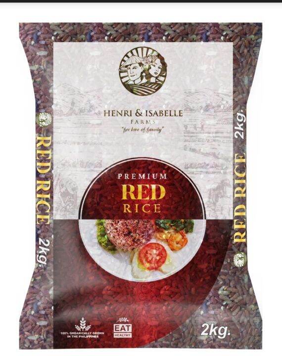 Henri & Isabelle Red Rice (2kg) | Lazada PH