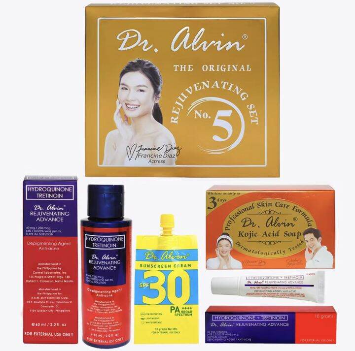 Original Dr. Alvin Rejuv No. 5 SET | Lazada PH