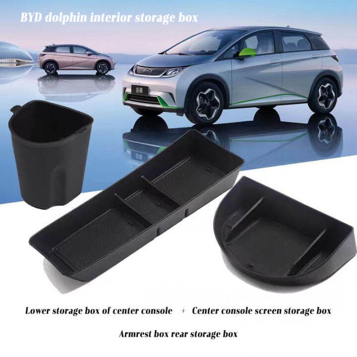 BYD dolphin Armrest box rear storage box BYD dolphin Center console ...