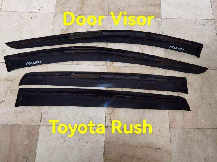 Door Visor Rain Visor Toyota Rush 2019 | Lazada PH