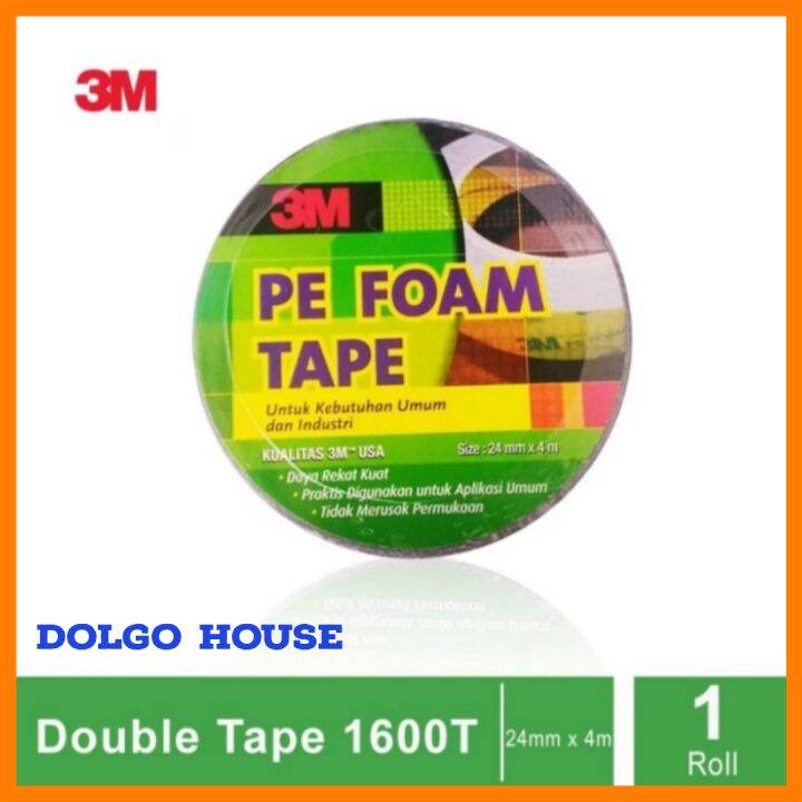 Dobel Tip PE Foam 3M Double Tape Original 3m 24 mm | Lazada Indonesia