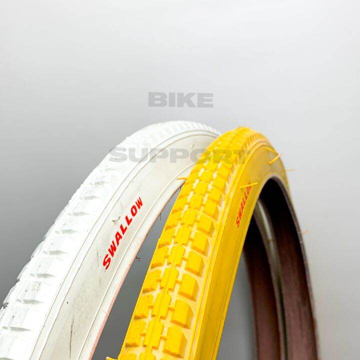 Ban Luar Dalam 28 x 1 1/2 Sepeda Onthel Ontel Unto Kebo Kuning dan Putih SWALLOW DELITIRE ...