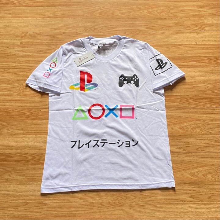 Playstation | Kaos Playstation Joystick Logo | Baju Playstation ...