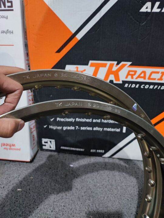PROMO READY STOK SIAP KIRIM VELG PELAK VELEK VELG TK RACING BRIGHT ...