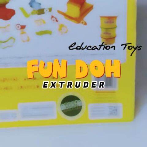 Fun Doh Extruder Plastisin Clay Isi 3 PCS Alat Cetak Play Dough Playdoh ...