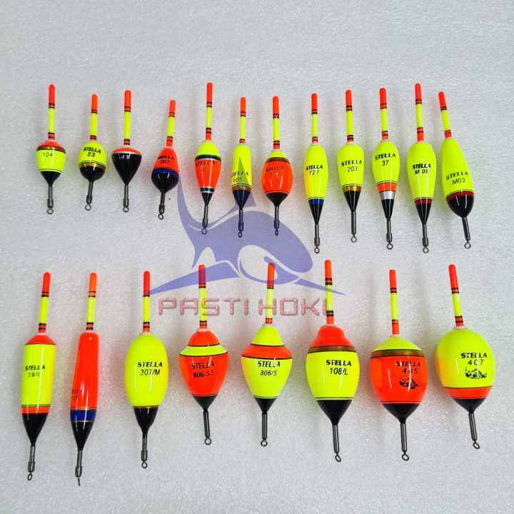 pelampung STELLA O RIGINAL ujung klem besi putar | Lazada Indonesia