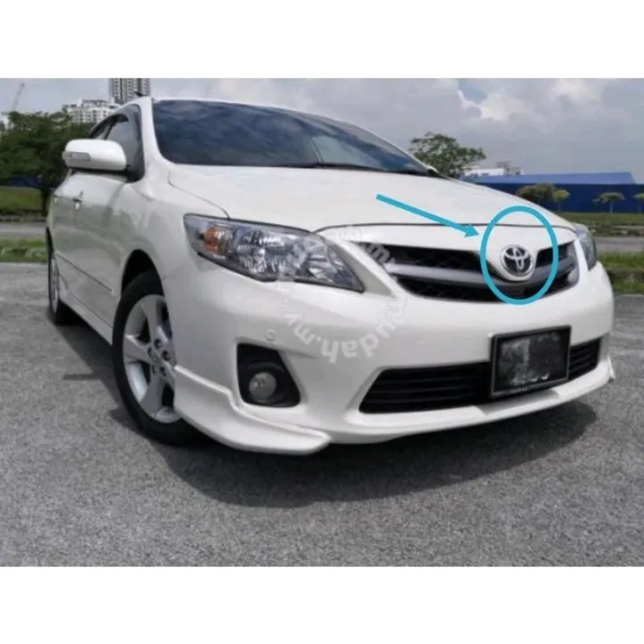 TOYOTA ZZE141, ZRE141 ALTIS FRONT GRILLE EMBLEM & BASE/ MARK, DEPAN ...