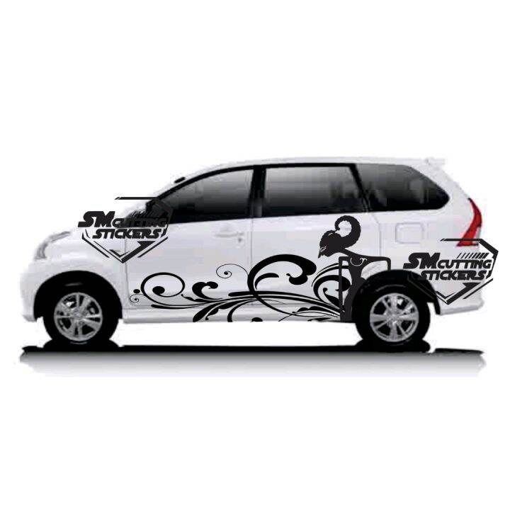 STICKER MOBIL AVANZA GAMBAR WAYANG CUTTING STIKER MOBIL TERBARU ...