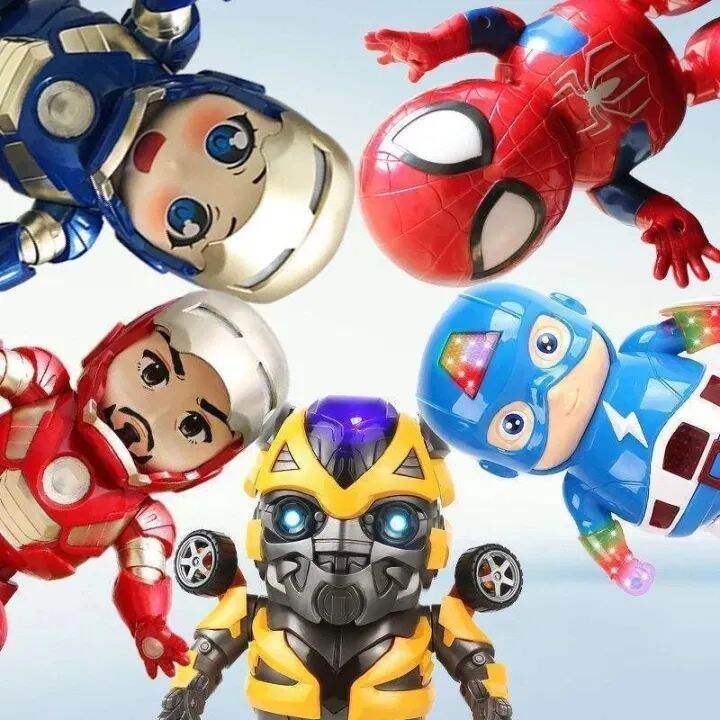 Dance Hero toy for kids, Dancing Robot with light and music, Iron Man ...
