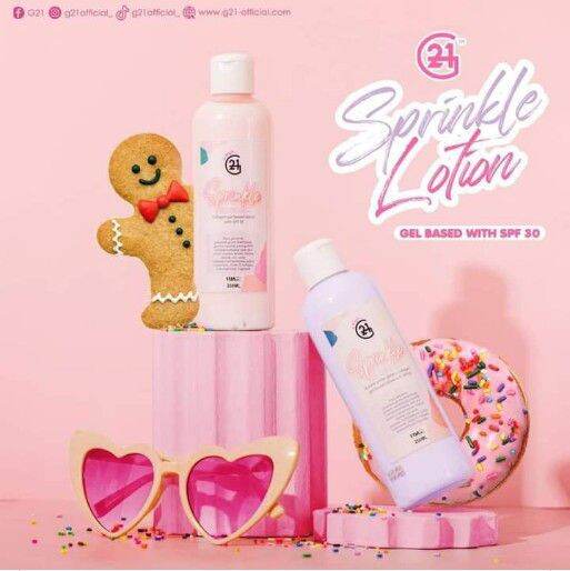 G21 SPRINKLE INSTANT WHITENING LOTION | Lazada PH