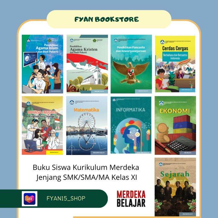 Fyan Book Store: Buku Paket Kurikulum Merdeka untuk SMA/SMK/MA Kelas XI ...