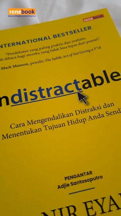 Buku Indistractable - Nir Eyal dan Julie Li (Renebook) | Lazada Indonesia