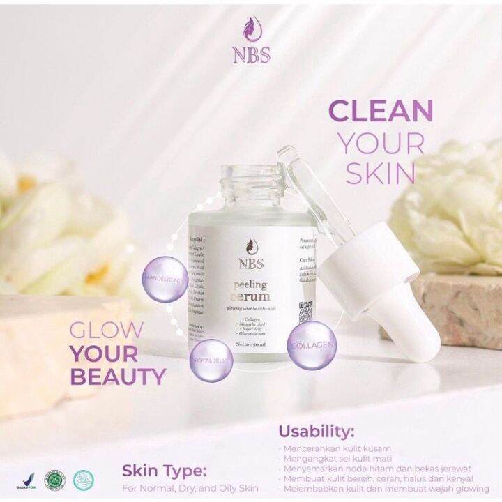 Peeling Serum Nbs Serum Wajah Noni Beauty Skin Skincare Original