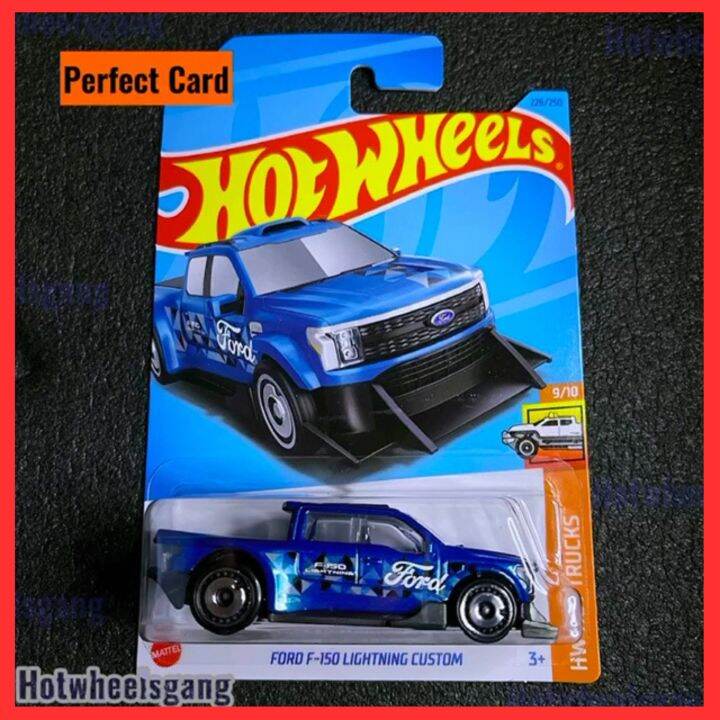 Hot Wheel Ford F-150 Lightning Custom 2023 First Editions Blue Model ...