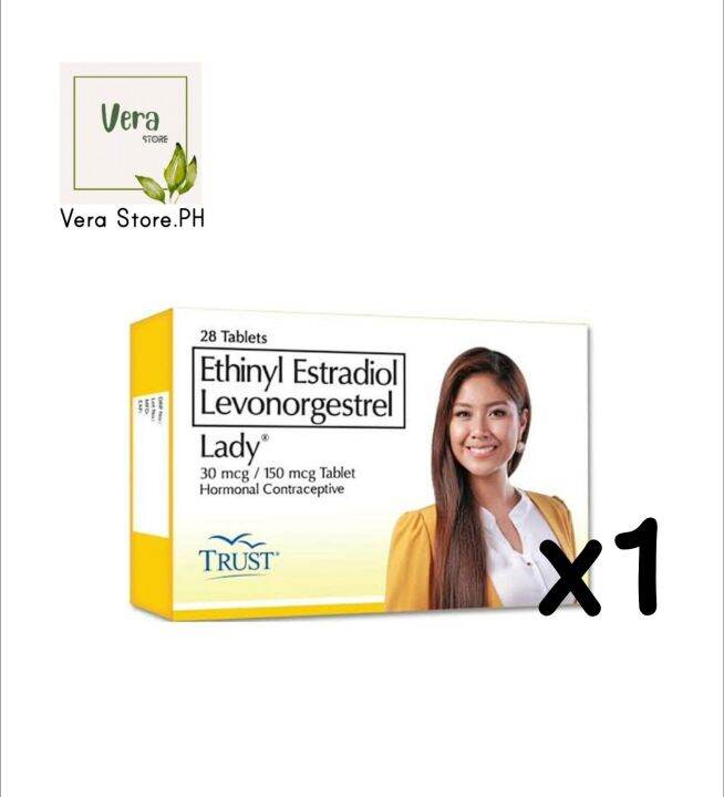 TRUST Lady Pill | 28 Tablets | 1 Cycle | Lazada PH