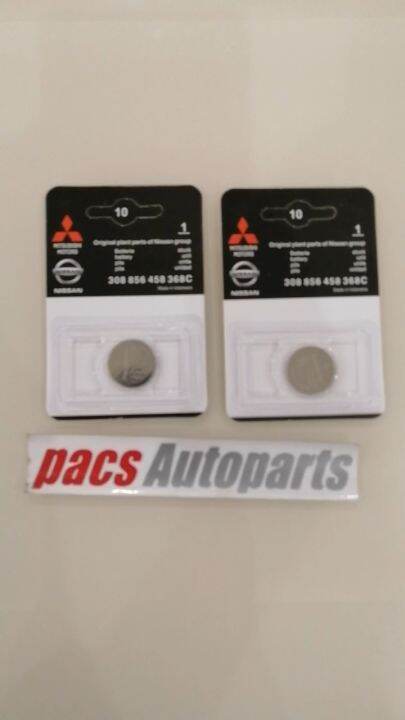 Nissan Mitsubishi Original Key Fob Batteries CR2032 Terra Navara Urvan ...