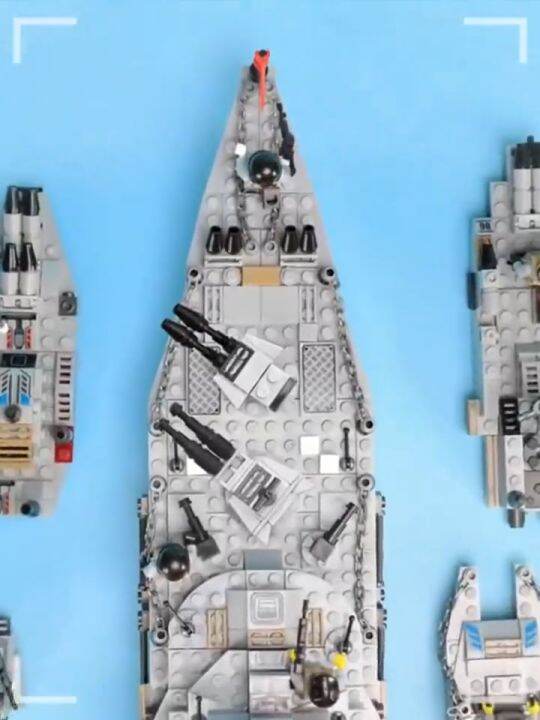 1560Pcs Ww2 Warship Building Blocks Model Lego Warship BattleShip ...