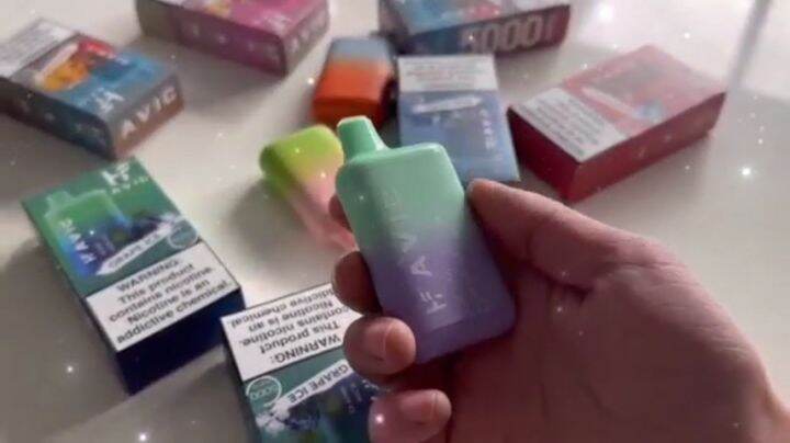 Vaping Smoke Set Disposable Pod 5000 Puffs 650 mAh Battery USB TYPE-C 2 ...