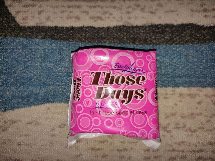 Those Days Pantyliner Individually Wrapped 8's | Lazada PH