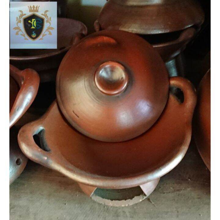 WAJAN GERABAH TANAH LIAT 18 CM SERABI SURABI TRADISIONAL JAWA TEMBIKAR ...