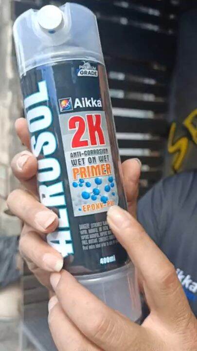 AIKKA AK679 400ml 2K EPOXY PRIMER Surfacer Grey Basecoat Undercoat ...