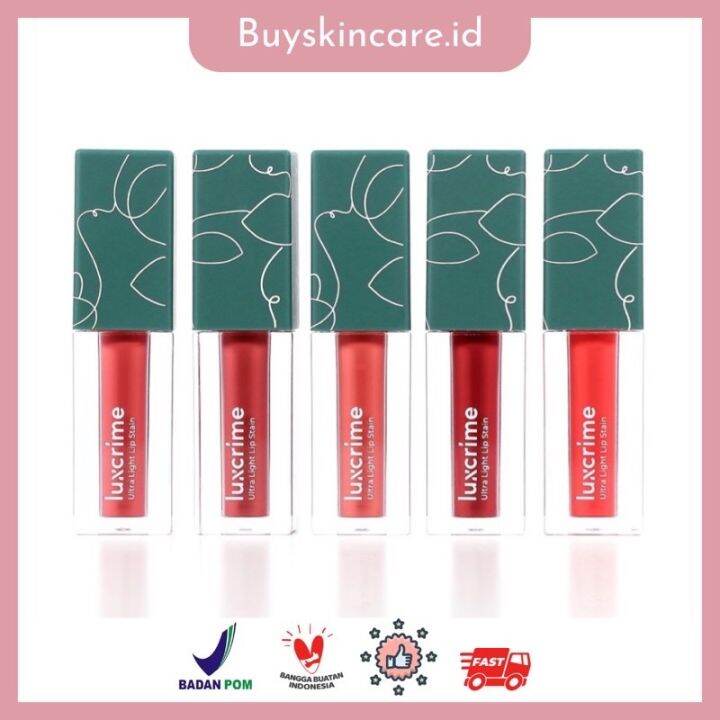LUXCRIME Ultra Light Lip Stain | Lazada Indonesia