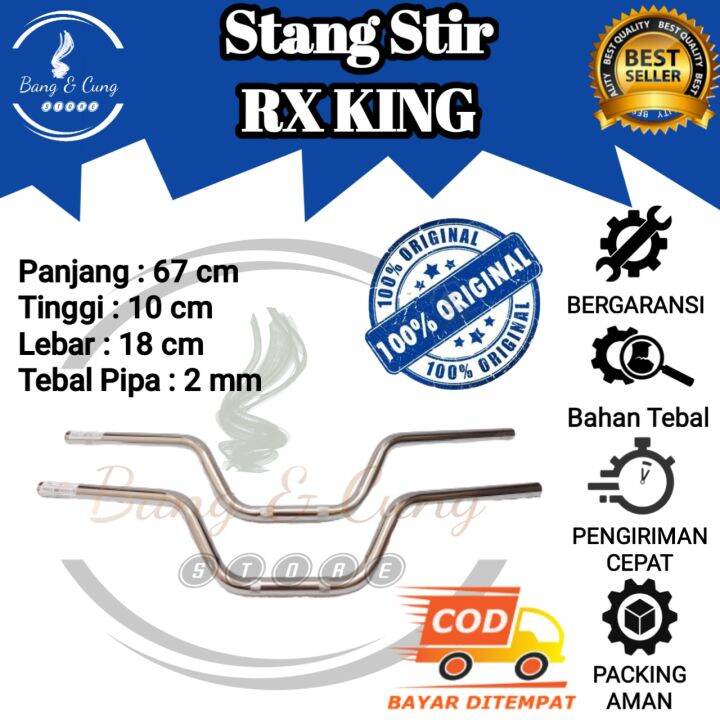 B&C - Stang Setang RX King Rxk Model Standart Ori Tebal Murah / Stank ...