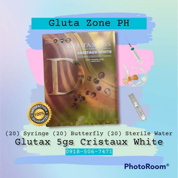 GLUTA ZONE PH Glutax 5gs Cristaux White Complete Push Set | Lazada PH