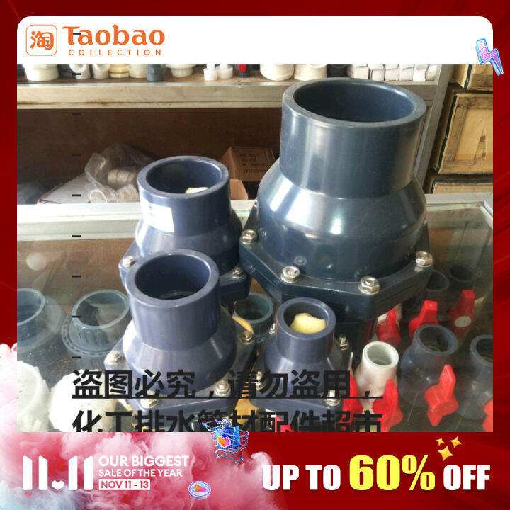 PVC Check Valve/Check Valve Vertical/Horizontal Dual-Purpose Turn-over Plate Check Valve Reverse ...