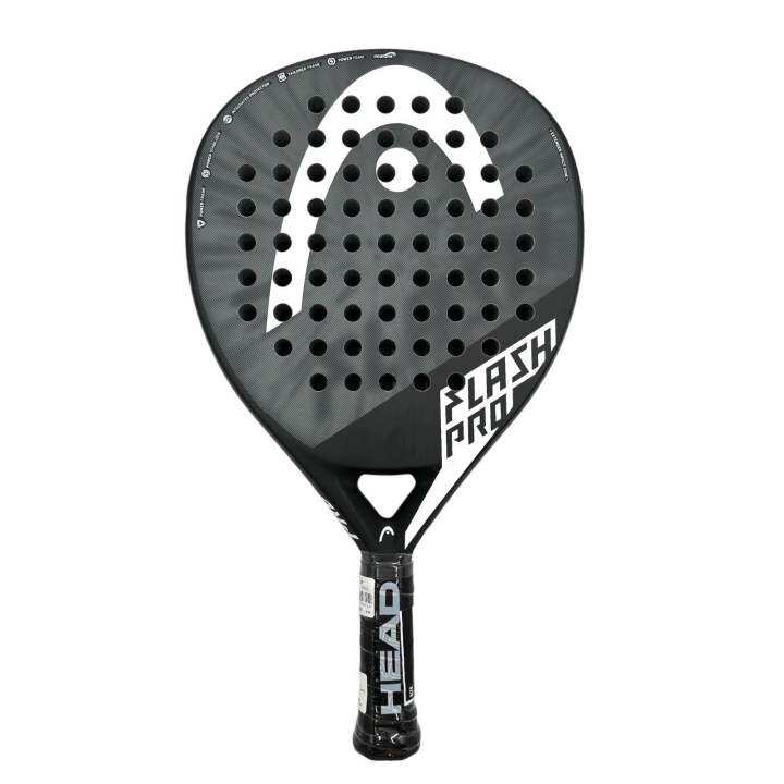 Padel Racket Head Flash Pro สี ดำ ขาว หนัก 365 กรัม ไม้พาเดล เทนนิส tennis ของแท้ พร้อมส่ง ...
