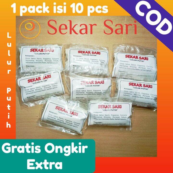 SEKAR SARI LULUR PUTIH ORIGINAL 100% ASLI SOLO HARGA TERJANGKAU | Lazada Indonesia